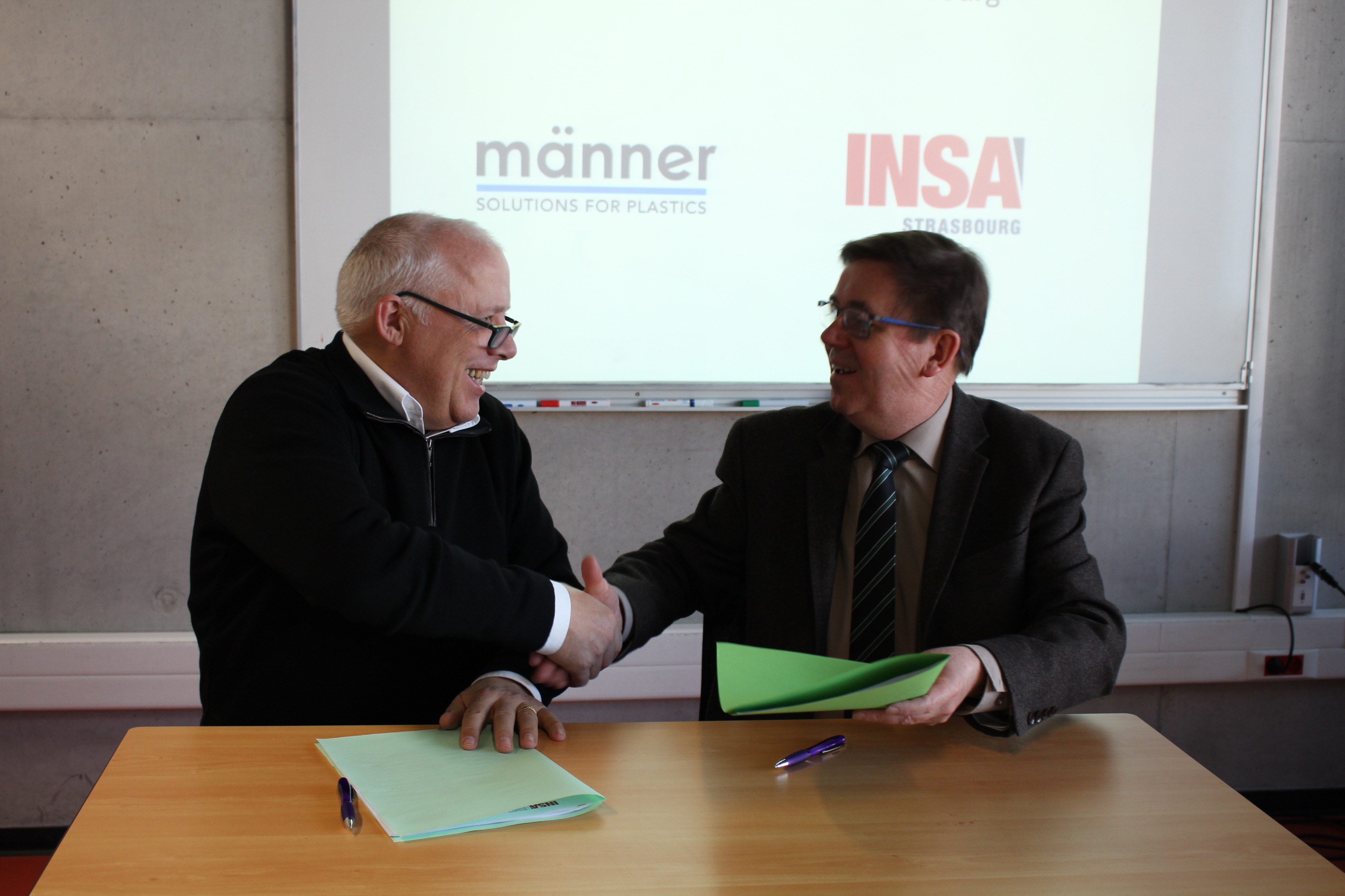 OTTO MÄNNER et l'INSA Strasbourg signent une convention de partenariat ...
