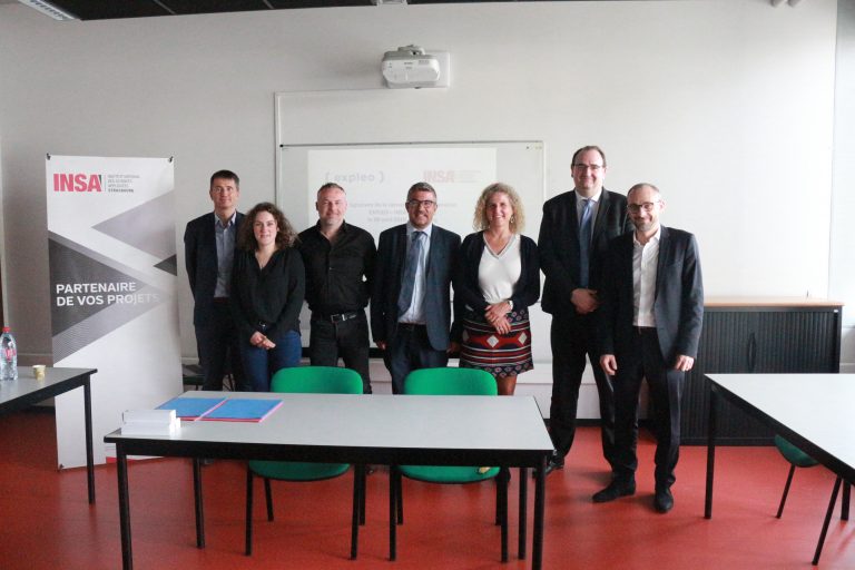 EXPLEO (ancien Assystem Technologies) signe une convention de partenariat avec l'INSA Strasbourg ...