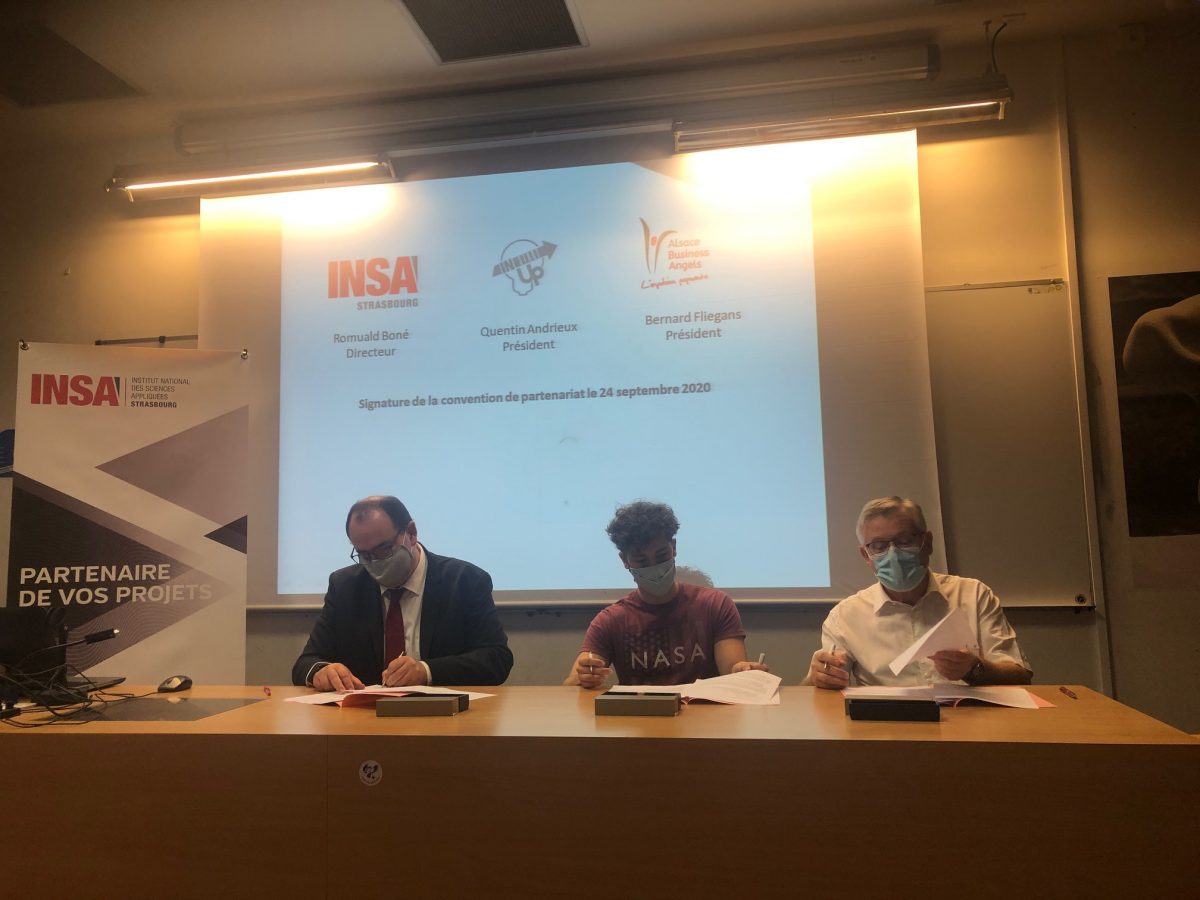 L'INSA Strasbourg, INStart'Up et Alsace Business Angels signent une ...