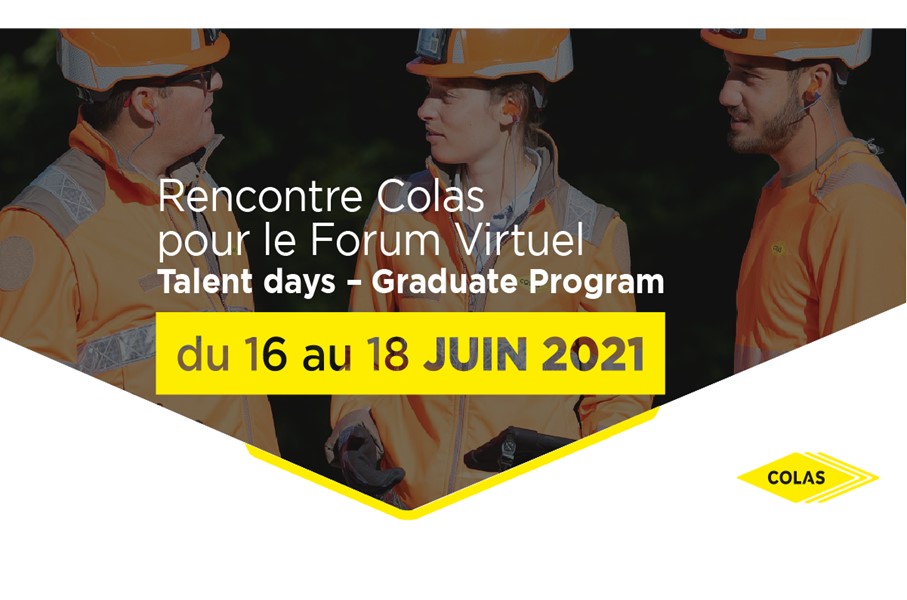 Forum virtuel talent days graduate program de Colas ...