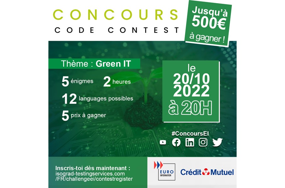 Code Contest avec Euro information - EntreprisesEntreprises